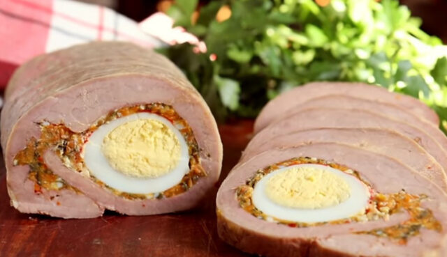 Matambre de cerdo relleno – COFRA